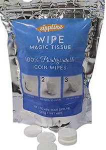 Sippline Compressed Coin Cloth Magic Towel Tablet Tissue - Price in ...