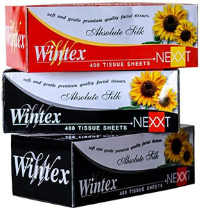 Wintex NEXXT 2 Ply Super Facial Tissue Box (2 Ply, 400 Sheets/200 Pulls ...