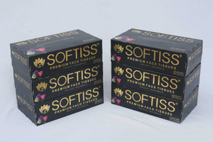 softiss FACE TISSUES 100 PULLS 2PLY x 12 PACKS - Price in India, Buy ...