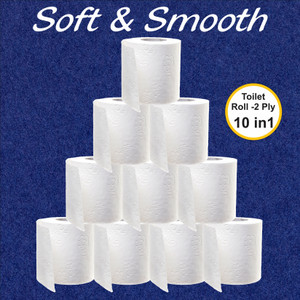 Clemmy Double-Ply Delight Deluxe Toilet Tissue Rolls - Price in India ...