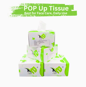 NE Soft 2 Ply Ultra Soft Pop Up Facial Tissue - Pack of 4 - 100 Pulls ...