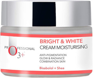 O3+ Bright & White Face Moisturizer Anti pigmentation Cream For Glow ...