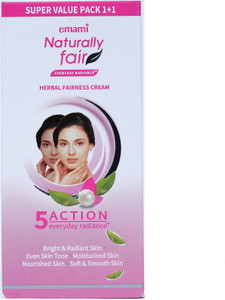 EMAMI Naturally Fair Everyday Radiance Herbal Fairness Cream Price in ...