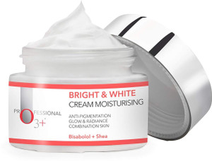 O3+ Bright & White Face Moisturizer Anti pigmentation Cream For Glow ...