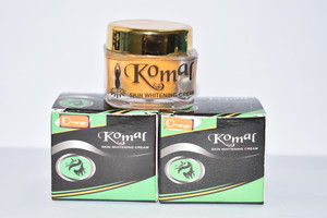KOMAL Skin Whitening Cream (Pack of 1) (Orange Colour) Night Beauty ...