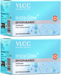 VLCC Insta Glow Oxygen Bleach (Pack of 2) Price in India - Buy VLCC ...