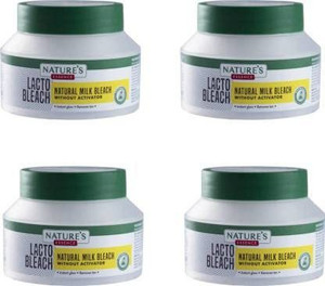 Nature's Lacto Bleach 50g pack of 4 (200 g) Price in India - Buy Nature ...