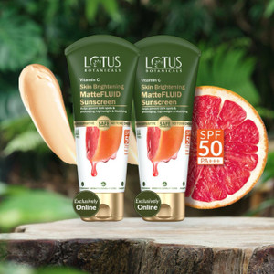LOTUS HERBALS Sunscreen - SPF 50 SPF50,(50g*2) - Price in India, Buy ...