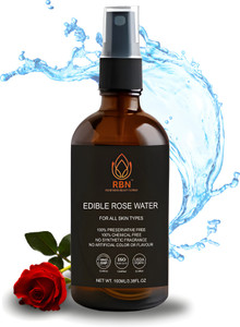 RBN Edible Rose Water for Your Skin, Eyes , Body & Flavouring the food ...