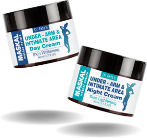MASKAL Dr Ekta's Under Arm Whitening Day Night Cream Whitening Intimate ...