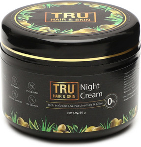 TRU HAIR & SKIN Niacinamide Night Cream - Price in India, Buy TRU HAIR ...