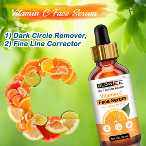 Glowee Vitamin C with E Fairness Serum - Whitening & Brightening Skin ...