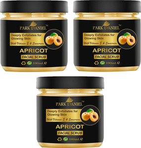 PARK DANIEL Apricot Face Cleanser Scrub Deep Cleansing Skin Pack of 2 ...
