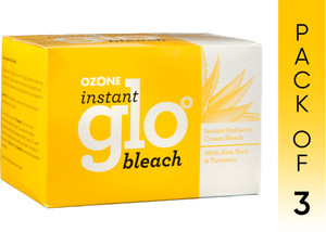 OZONE Instant Glo Bleach with the Goodness of Aloe Vera & Turmeric ...