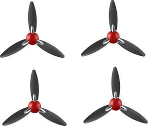 USHA Bloom Daffodil GoodBye Dust Pack of 4 with 2 Year Warranty 1250 mm ...