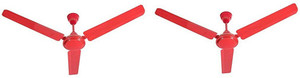 USHA racer pack of 2 with 1 Year Warranty 1200 mm Ceiling Fan Price in ...