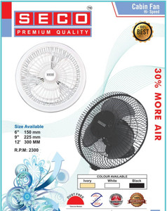Eurostar SECO JHULLA CABIN FAN 300 mm 3 Blade Ceiling Fan Price in ...
