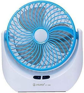 seasons High Speed Rechargeable Table Fan with LED Light, For Home ...