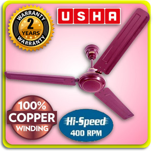 USHA Ultra High Speed Energy Saver: 100% Copper Superior Quality ...