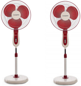 Crompton High flo neo 400 mm 3 Blade Pedestal Fan Price in India - Buy ...