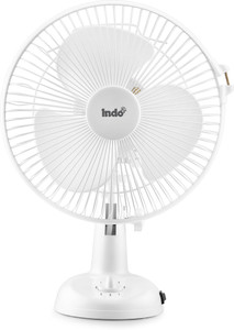 Indo High Speed Mini Wall/Table Fan for home| 9" Sweep |2500 RPM | 2 ...