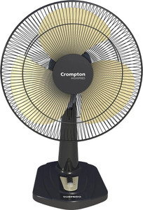 Crompton HS Torpedo with 2 Year Warranty Anti Dust 400 mm Table Fan ...