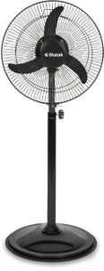 SHATAK 16 INCH BULLET STAND FAN |HEAVY DUTY MOTOR| 400 mm 3 Blade ...
