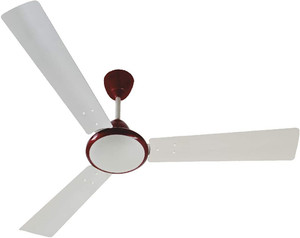 Polycab CRESTA PEARL WHITE RED 1200 mm 3 Blade Ceiling Fan Price in ...