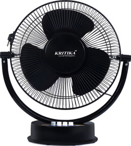 KRITIKA JET BLACK with 1 Year Warranty Ultra High Speed 300 mm Table ...