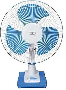Polar Annexer High Speed 400mm Table Fan White Blue|Mini Powerful Table ...
