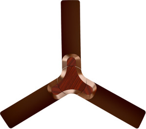 RR Signature New York Brooklyn Mahogany 1200 mm 3 Blade Ceiling Fan ...
