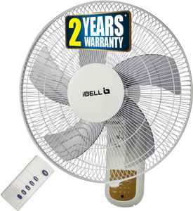 iBELL VIVAWF with 2 Year Warranty Remote Controlled 406 mm Wall Fan ...