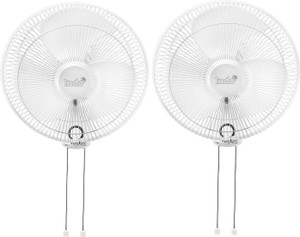 Indo ELLIE 16" High speed wall fan |2200 RPM | 3-Speed Control ...