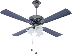 Crompton Uranus 1200BLK Pack of 1 1200 mm 4 Blade Ceiling Fan Price in ...