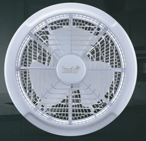 Indo Cabin fan Magic Dlx Grc-Fan 12 inch Rust free / Rotating front ...