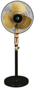 Crompton SDX Black Gold Metal with 2 Year Warranty 400 mm Pedestal Fan ...