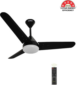 oceco Fansio 900MM Light Matt Black BLDC Energy-Saving Ceiling Fan 5 ...