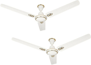 Sameer Ruby Pack of 2 1200 mm 3 Blade Ceiling Fan Price in India - Buy ...