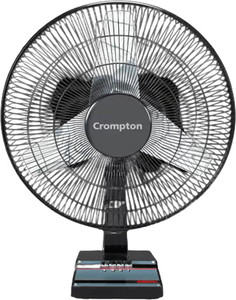 Crompton Windmill_Black with 1 Year Warranty 400 mm Table Fan Price in ...