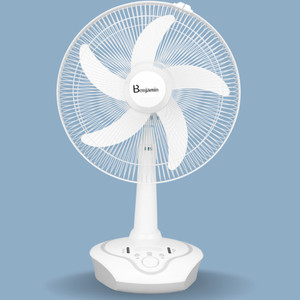 Benjamin BEN-5916BLDC AC/DC Rechargeable Battery Fan 16 Inches Blade ...