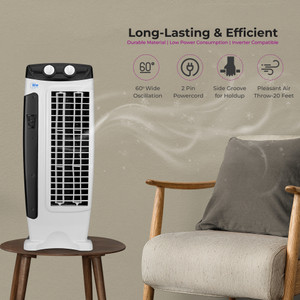 WohnWunder Air Tower Fan 25 Feet Air Throw 50 mm 1 Blade Tower Fan ...
