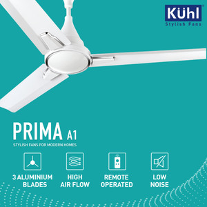 KUHL PRIMA - A1 5 Star 1200 mm 3 Blade Ceiling Fan Price in India - Buy ...
