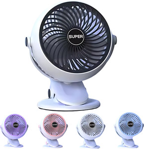 TIED RIBBONS Tied Ribbons Versatile Portable Rechargeable Fan 5 Speeds ...