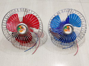 Hallerbos Car, Bus FAN Combo 2 pcs 6 inches 12 Volt DC Oscillating ...