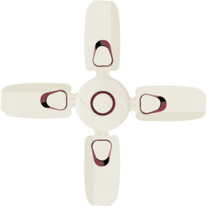 GS GLOW ROXASTER High Speed 850 RPM 4 blade Ceiling Fan 600mm (ivory ...