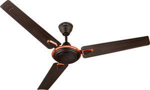 BAJAJ Crest Deco Turbo 1200mm Choko Brown Ceiling Fan with 24 Months ...