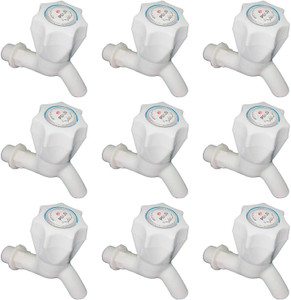 GrahLogy by POLO 9Pc Plastic Water Tap for Bathroom Kitchen Sink Wash ...