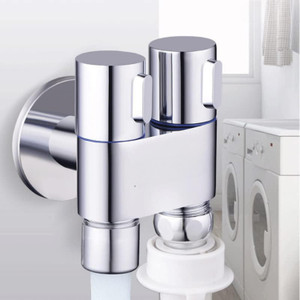 SHOPONIL 1-In-2 Out Dual Control Valve, Bathroom Faucet Double Handle ...