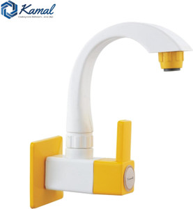 KAMAL Kitchen Sink Tap Arezzo with Wall Flange (PTMT Plastic Faucet ...