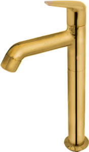 Alligator - Full Golden Matt Pillar Cock Tap/Pillar Tap Tall Long Body ...
